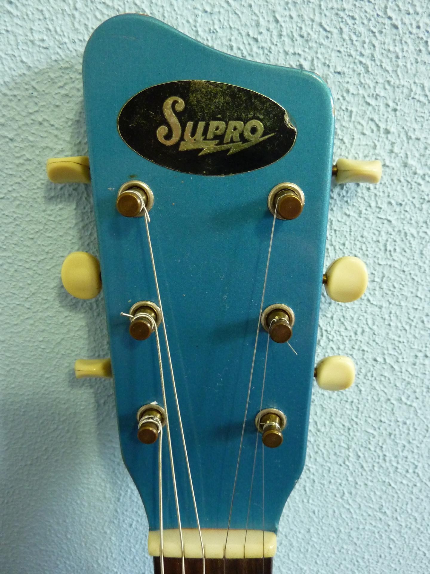1964 Supro Super Seven - Buy vintage Supro guitar at Hender Amps ...